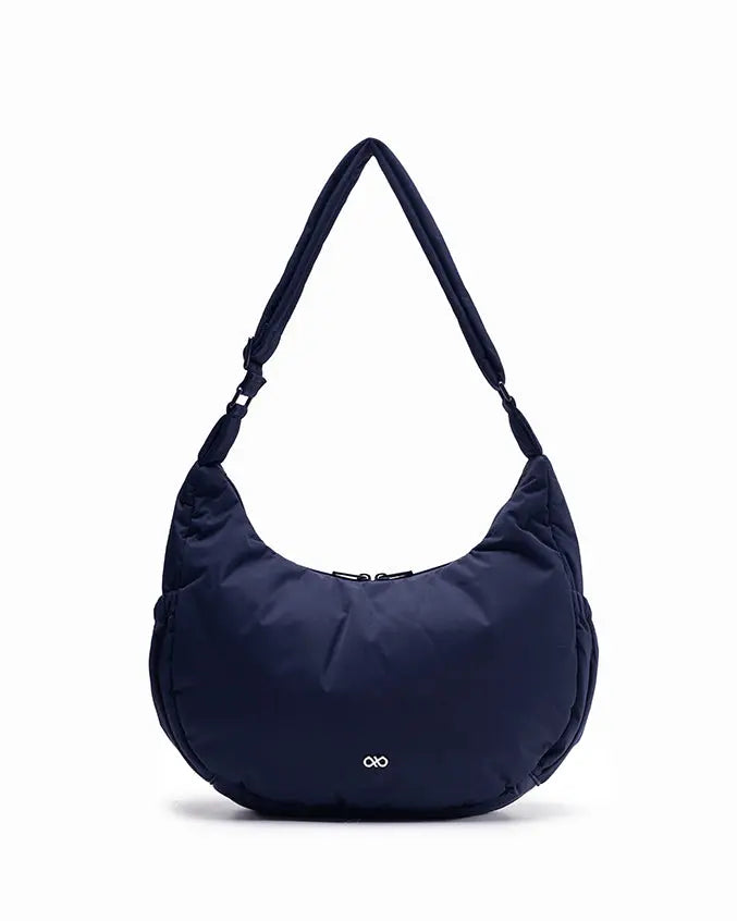 XL POSH CRESCENT BAG IN MIDNIGHT - TSL Singapore